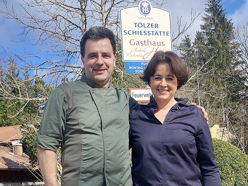 Bayerische Küche mit Charakter: Michaela und Andreas Hager in der ...